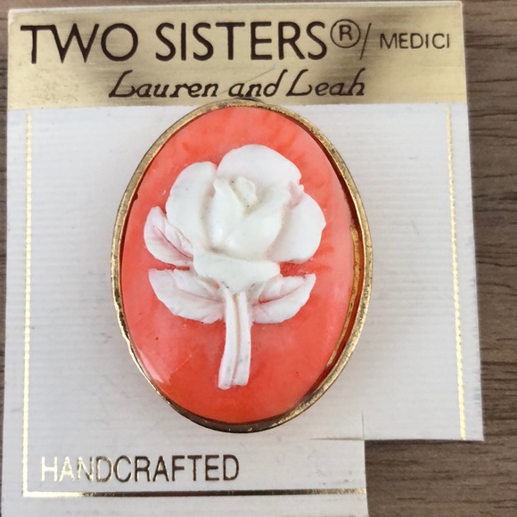 Vintage | Jewelry | Vintage Two Sisters Rose Brooch | Poshmark